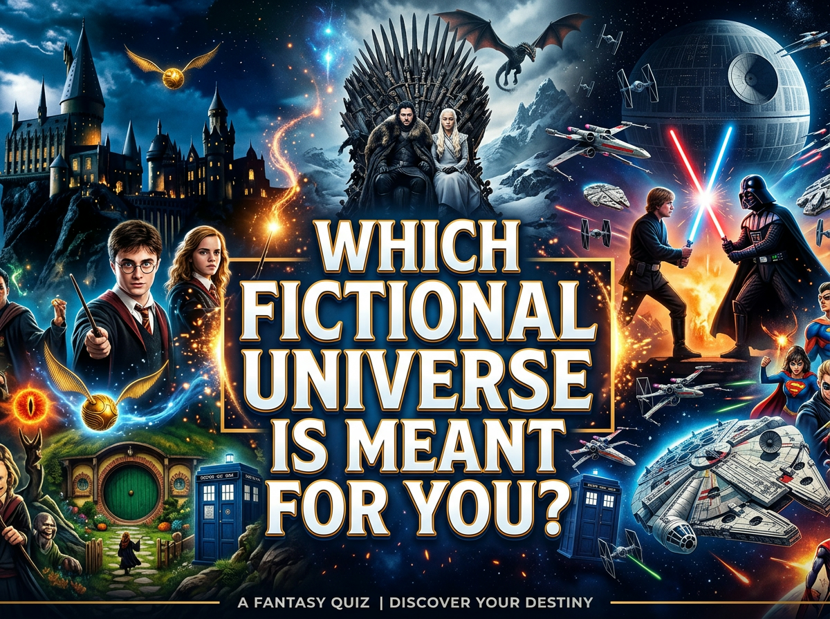 Which Fictional Universe Is Meant For You?