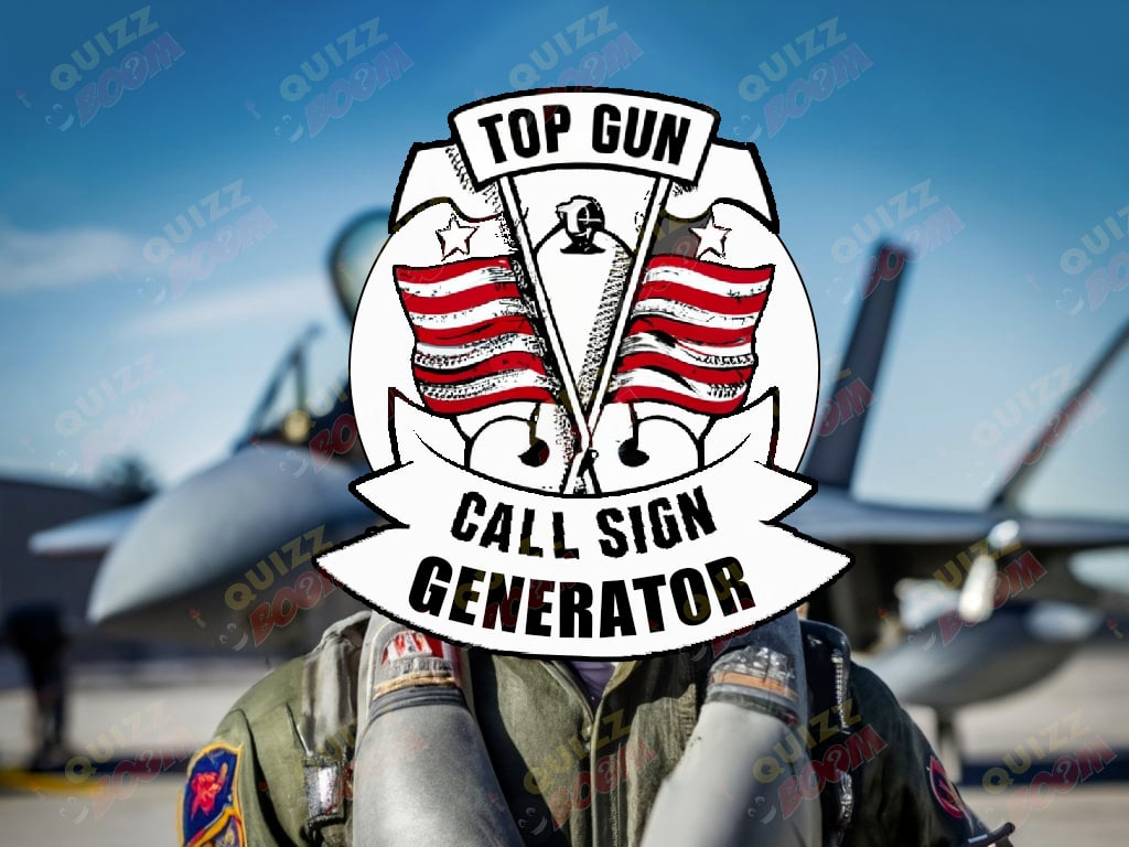 What Top Gun Call Sign Would You Get?